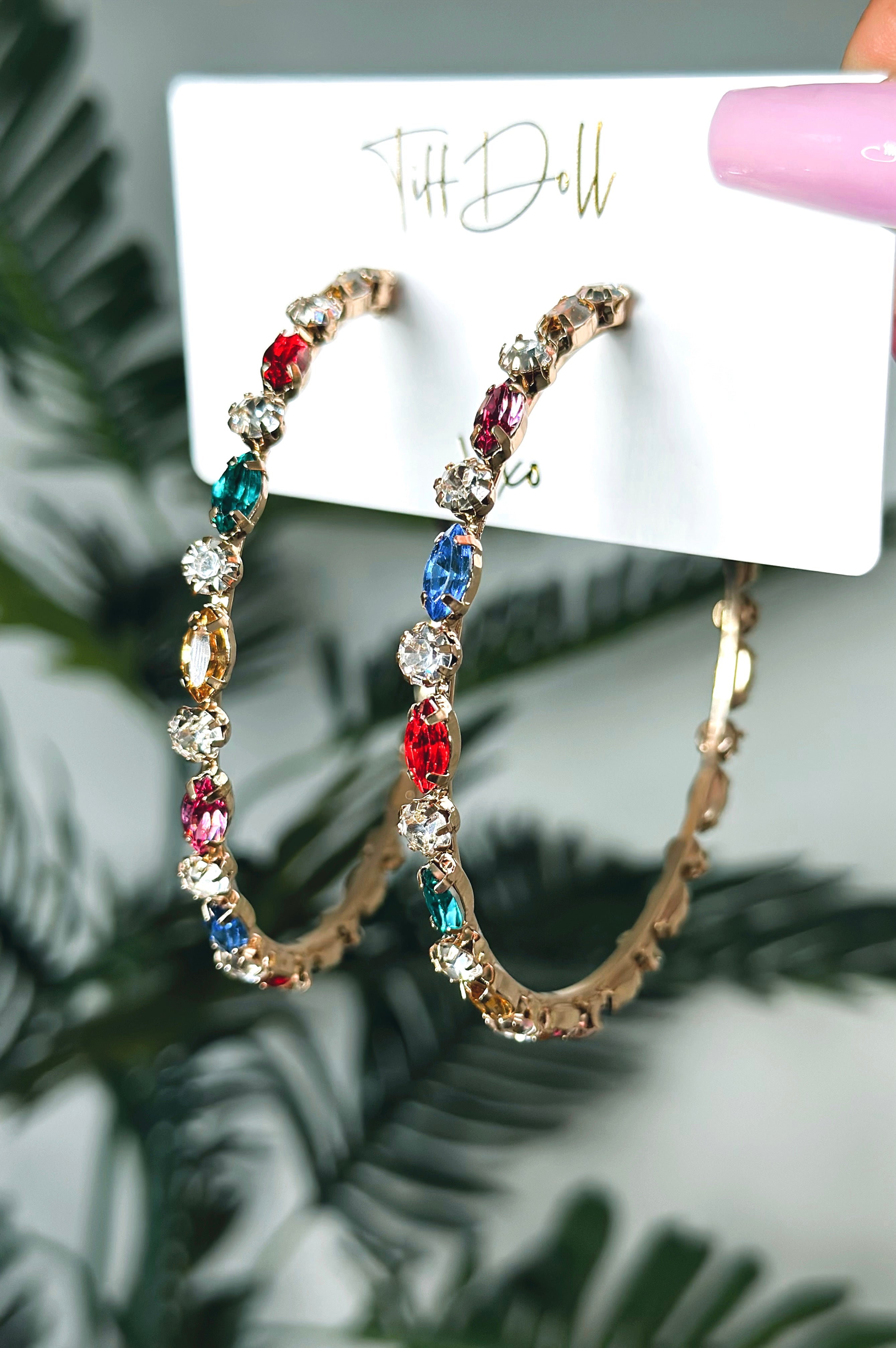 Ooh La La Hoop Earrings (3 Colors) – TiffDoll